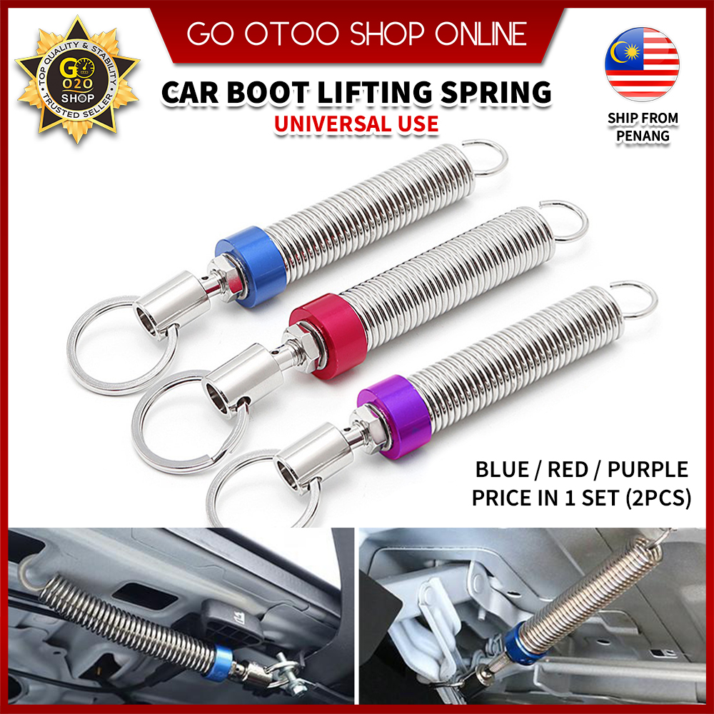 (2 PCS) Car Adjustable Automatic Auto Car Trunk Boot Lid Lifting Spring ...