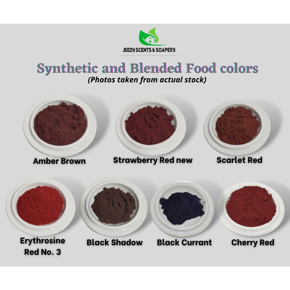 Food Color Colorant Powder for Food and Cosmetics Water Soluble 50 ...