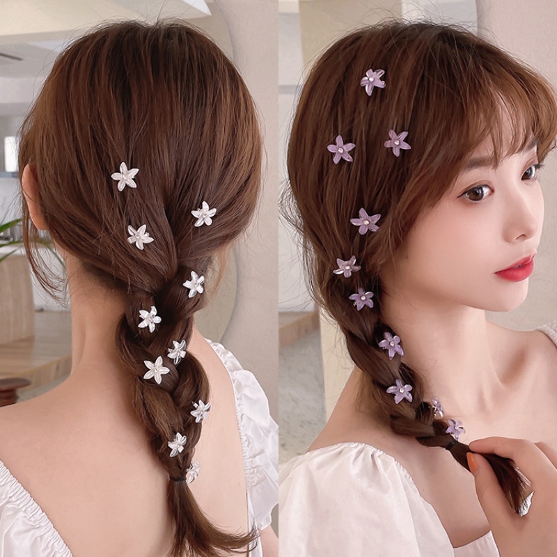 20pcs Sweet Hair Clip set Cute Flower Bangs Small Hair Pin Hair ...