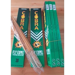 Cobra Fly Expel Insect Repellant Incense Stick 30pcs | Shopee Philippines