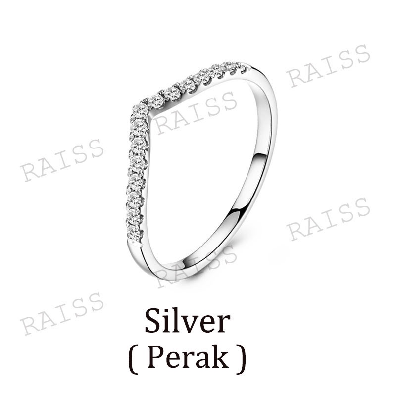 Tala by Kyla Soljiwan Inspired Promise Ring Fuji Ring V Shape Titanium ...