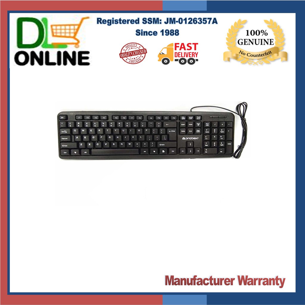 PROBEX STANDARD USB KEYBOARD | Shopee Philippines