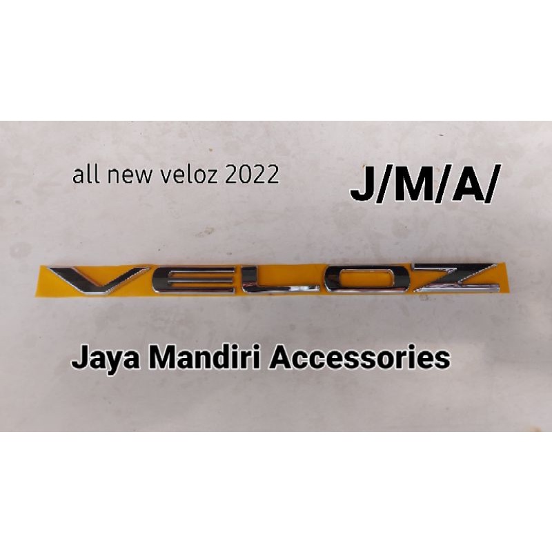MESIN Veloz 2022 Engine Hood EMBLEM ORIGINAL VELOZ EMBLEM | Shopee ...