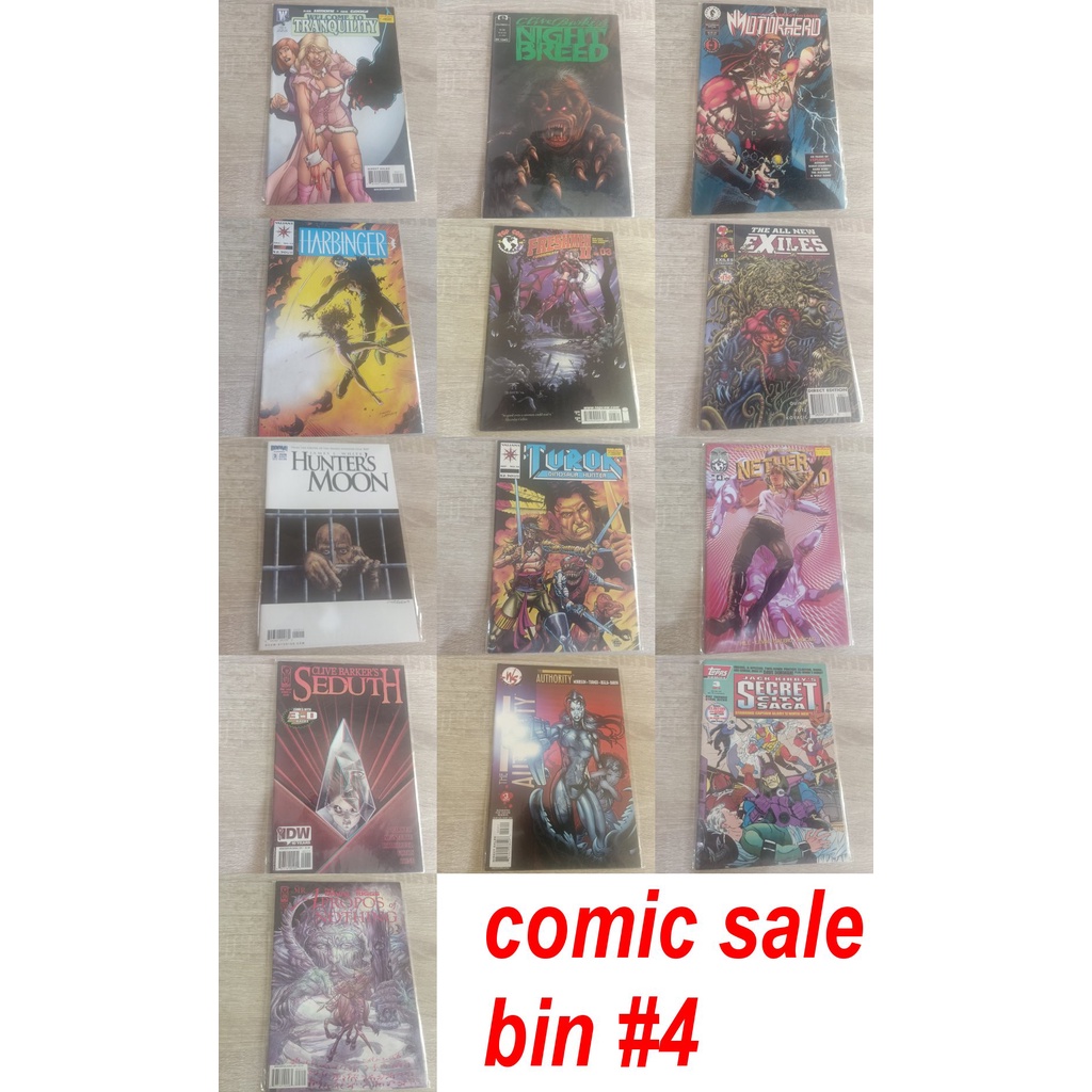 Comic book sale box #4 - choose comics per piece wholesale price ...