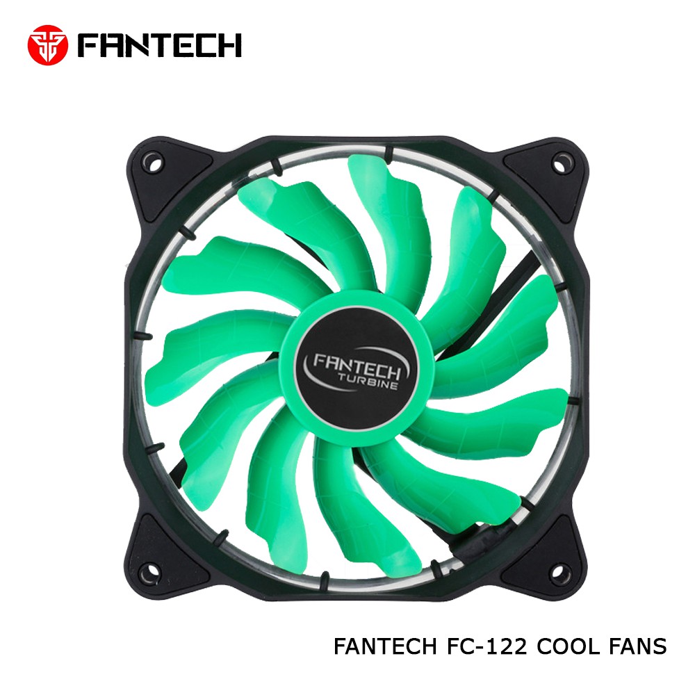 Fantech FC-122 Fan Turbine 120mm CPU cooler LED Fan 1200 RPM ...