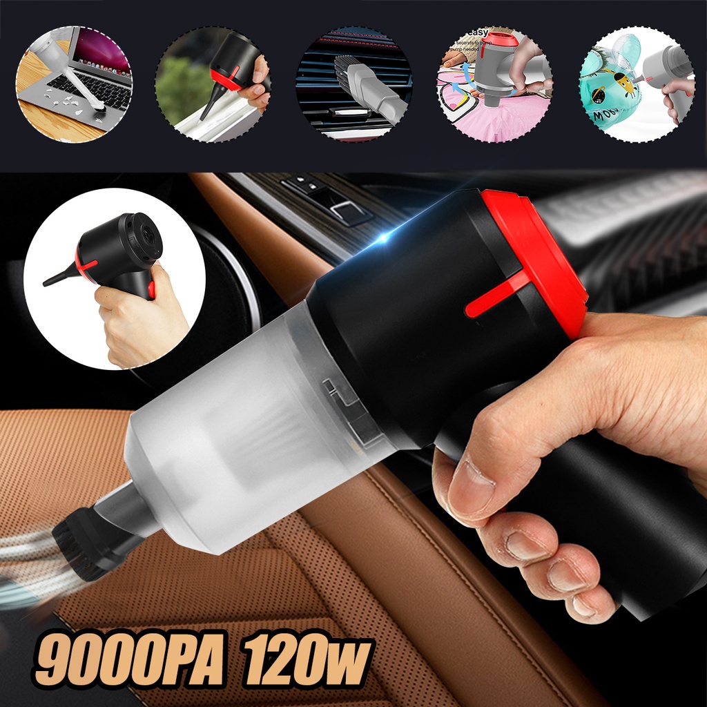 9000PA Portable Cordless Vacuum Blower Cleaner Handheld Vaccum Cleaner ...