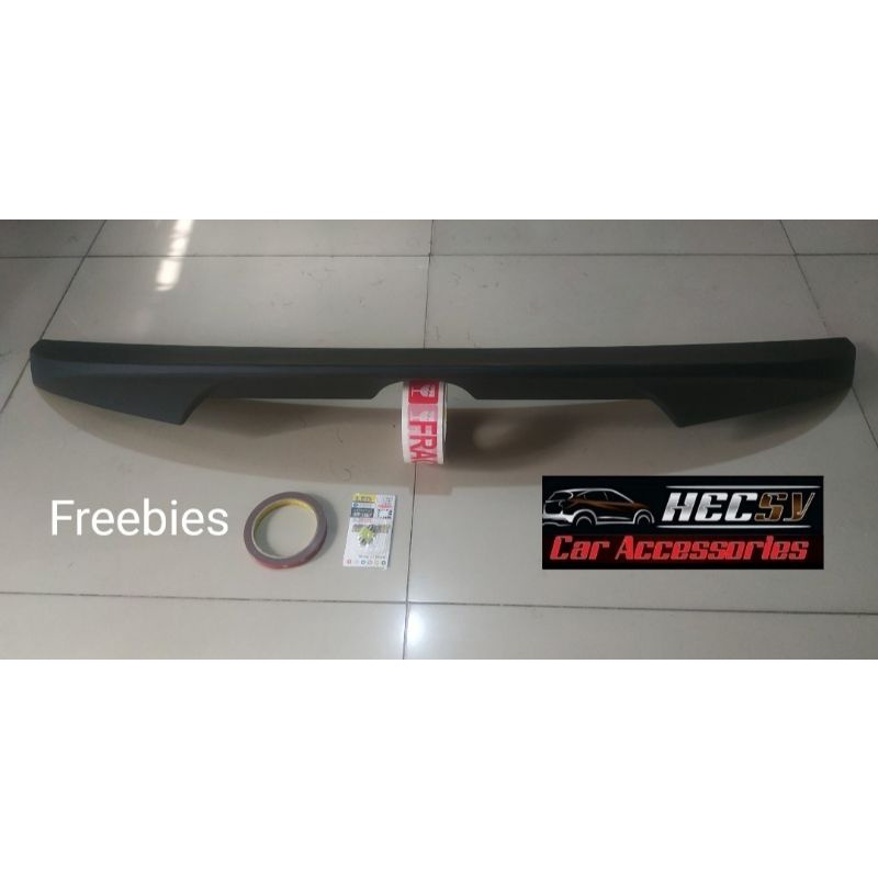 2019 2020 2021 Altis Ducktail Spoiler Matte Black Adhesive Wing ...