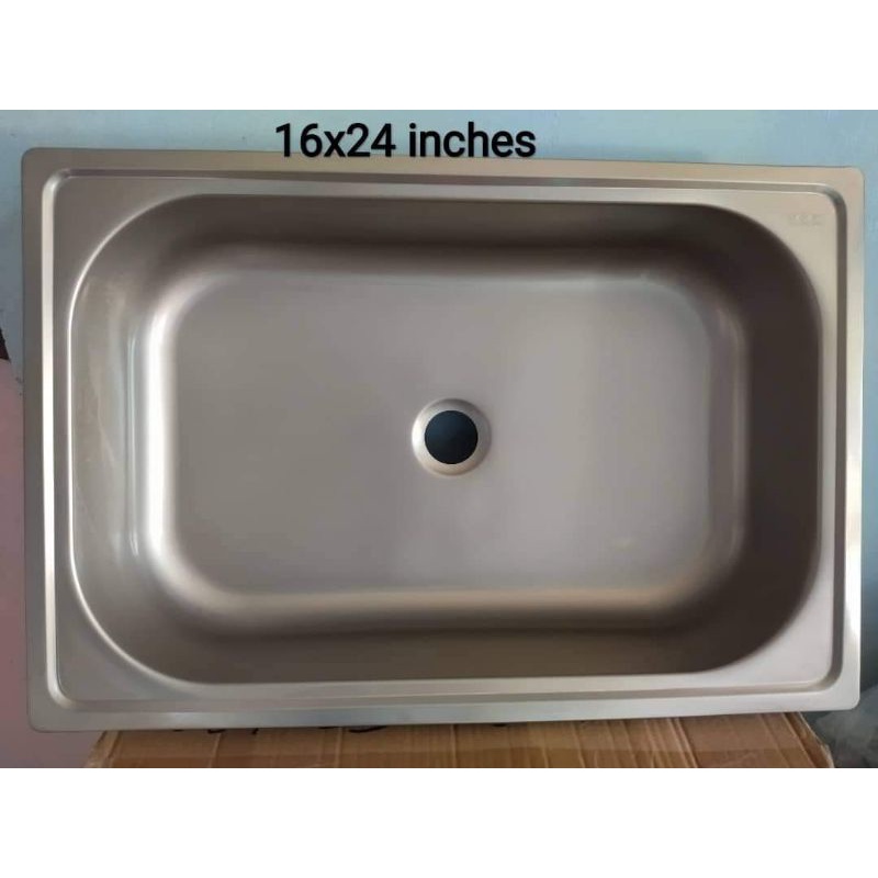high quality lababo /kitchen sink stainless HD: 16”x24” & 15”x21 ...
