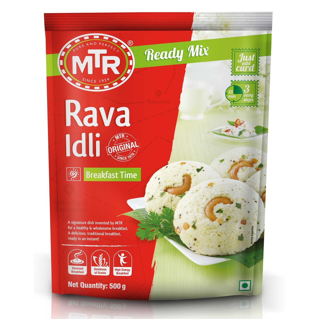 MTR Rava Idli Ready Mix 500g {Made in India} | Shopee Philippines