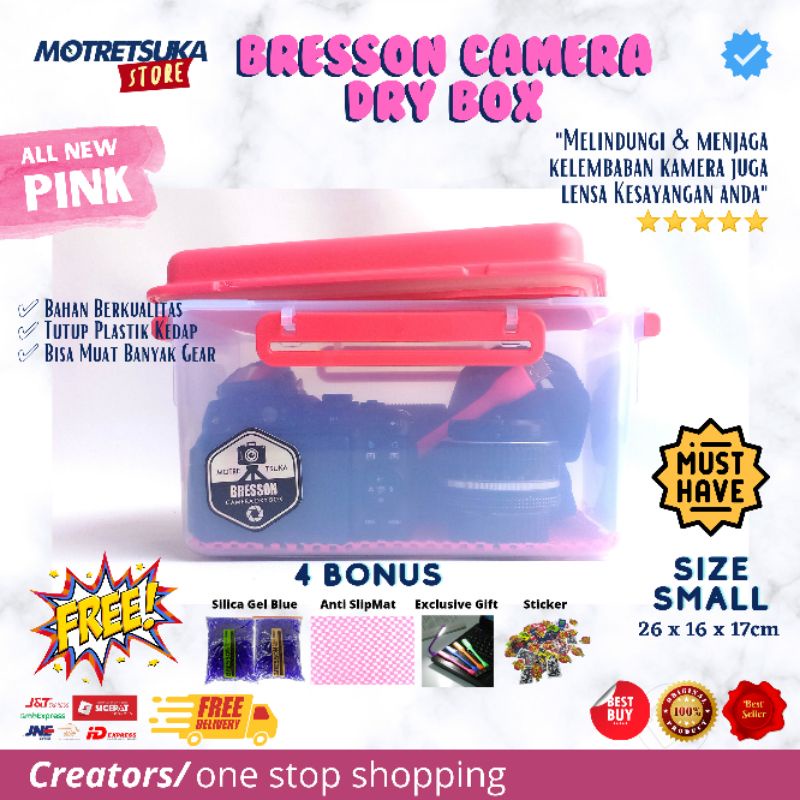Drybox Camera Bressons size Small All New Pink Edition | Free Silica ...