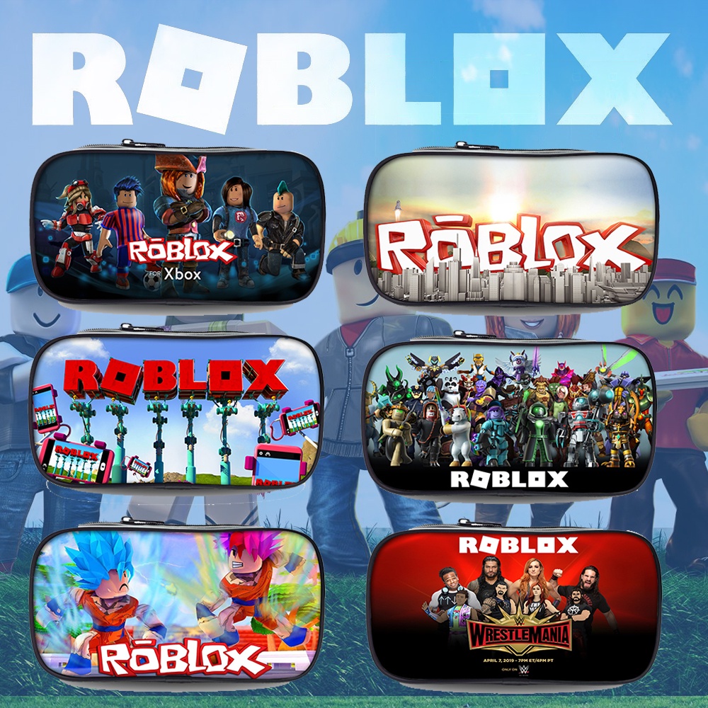 ROBLOX pencil case korean style pencil case for boys girls cute pencil ...