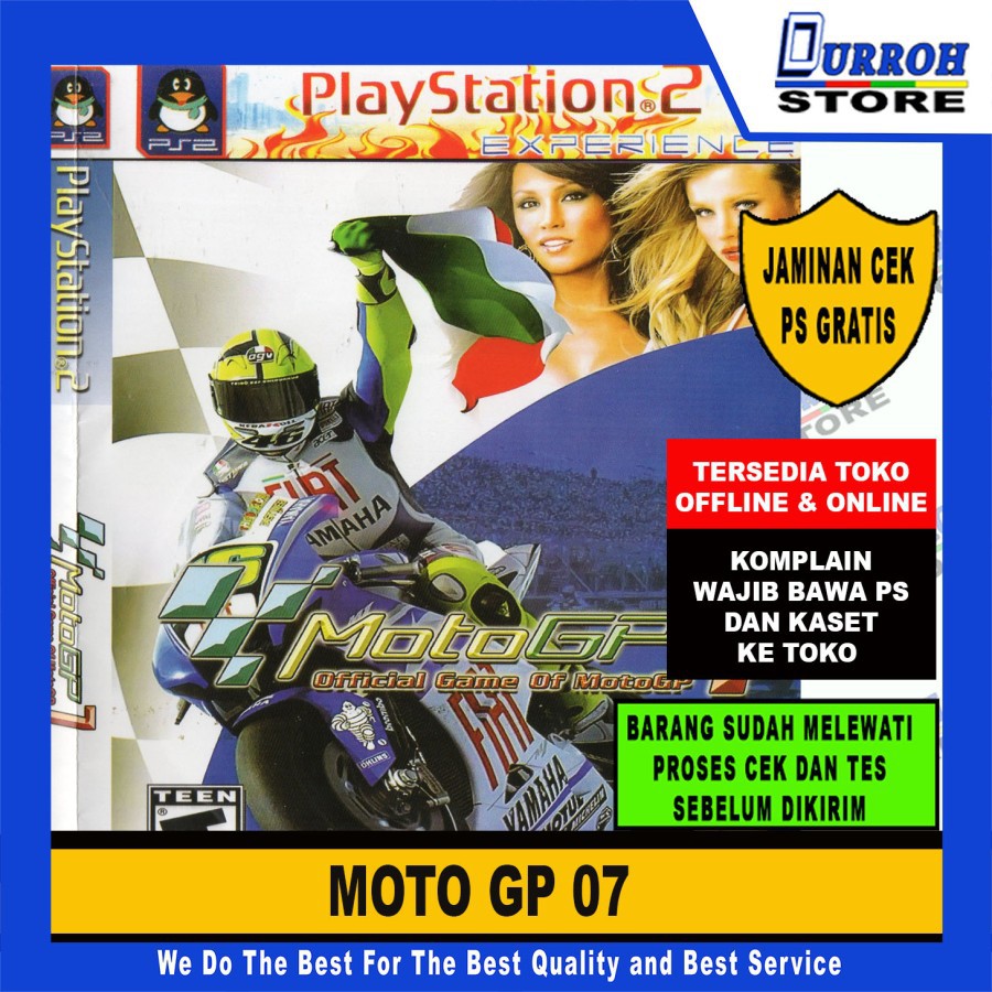 Ps2 GAME Cassette Moto GP 7/MOTOGP 7 | Shopee Philippines