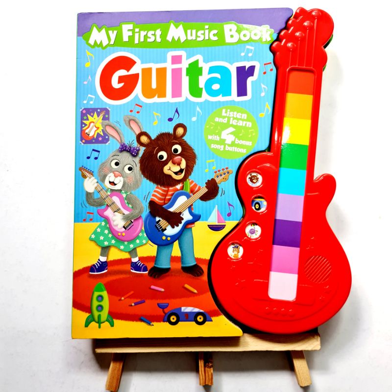 My First Music Guitar Board Book | Shopee Philippines