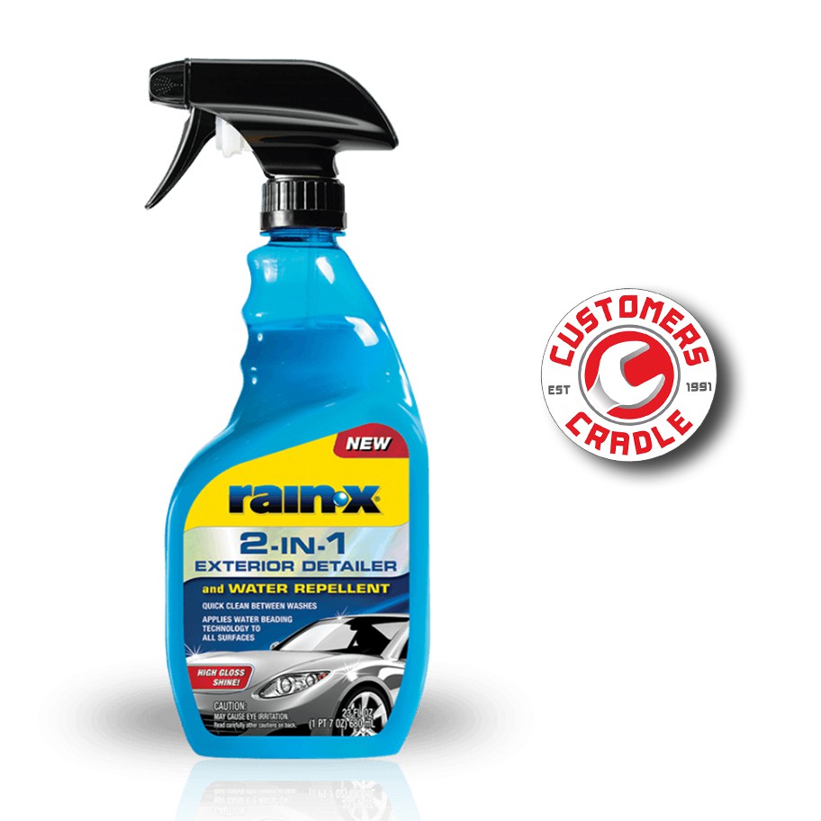 Rain-X 2-in-1 Exterior Detailer and Water Repellent ( 23 FL OZ | 680 ml ...