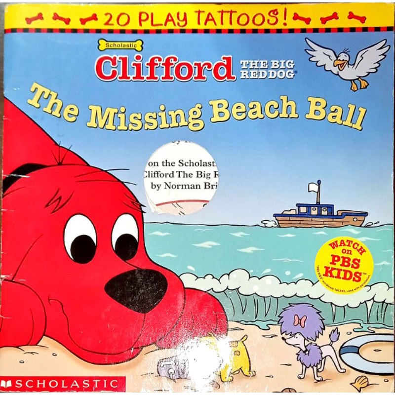 Clifford The Missing Beach Ball by Sonali Fry PRELOVED Children's Book ...