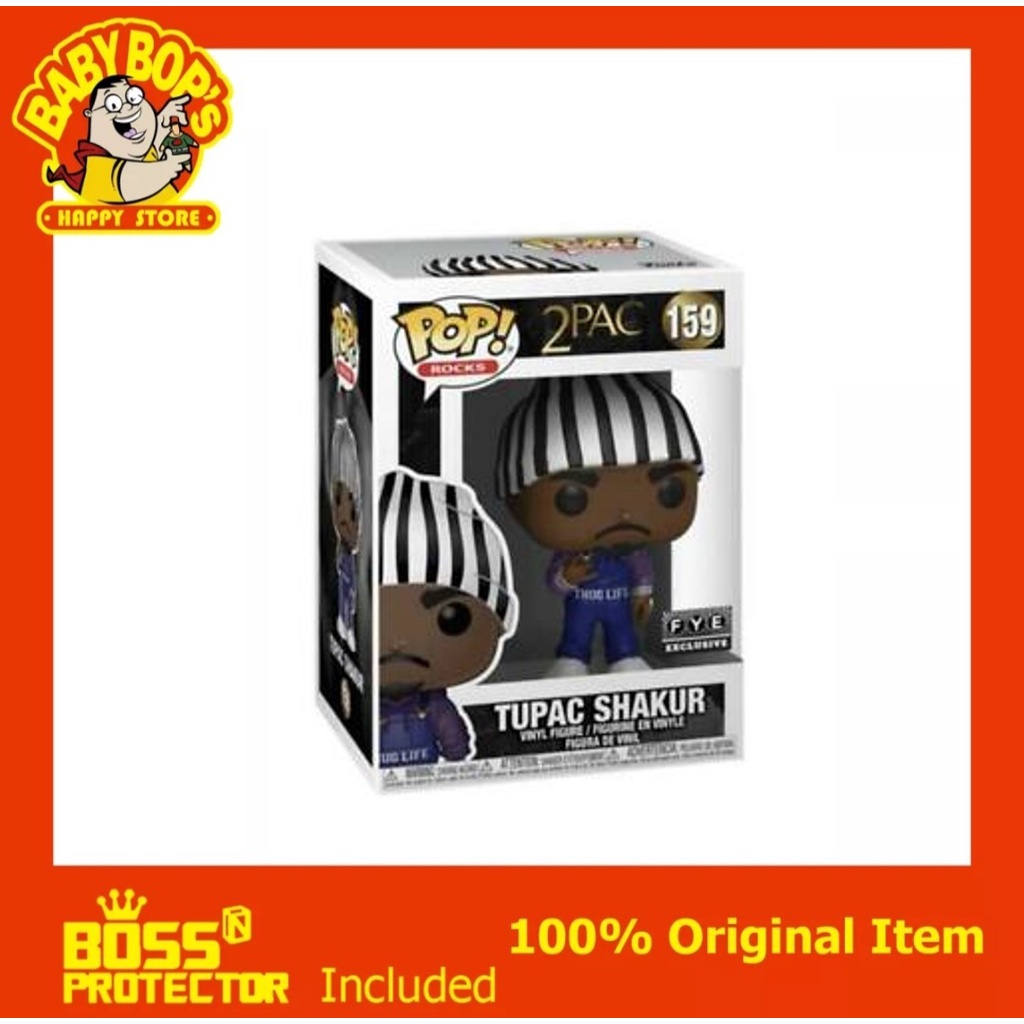 Funko Pop! Music: 2PAC -Tupac Shakur FYE Exclusive Vinyl Figure Sold By ...