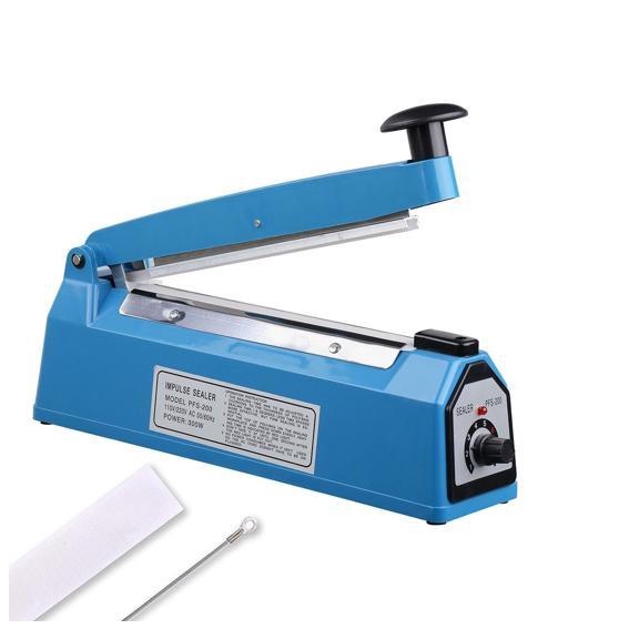 Impulse Manual Hand Sealer Heat Sealing Machine Poly Tubing Plastic ...