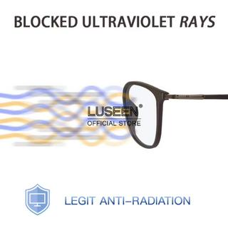 LUSEEN Anti Radiation Computer Eyeglass For Woman And Man TR Frame Anti ...