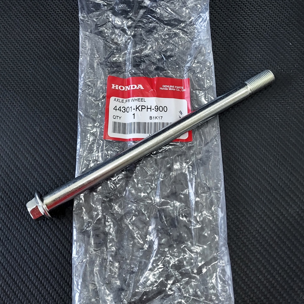 XRM 110/125/RS 125/WAVE125 FRONT & REAR AXLE & NUT (HPI) (44301-KPH-900 ...