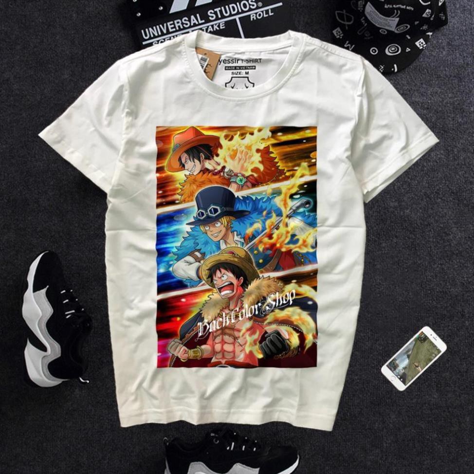 HOT One Piece Luffy, ACE, Sabo T-Shirt | Shopee Philippines