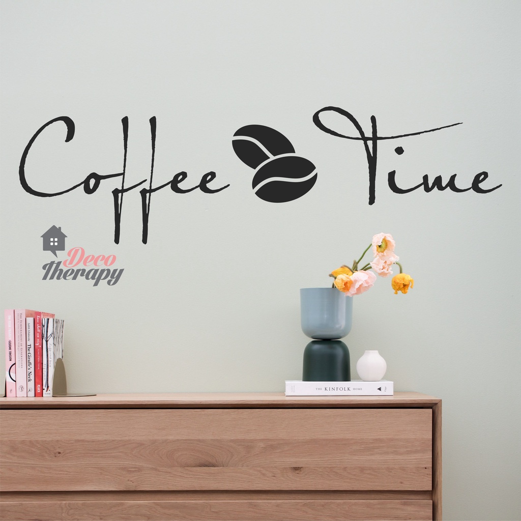 Coffee Time Wall Sticker Decotherapy | Shopee Philippines