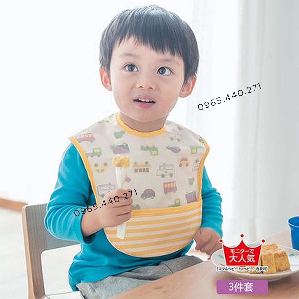 Japanese Exported Bibs with Trough (Sleeveless Type) | Shopee Philippines