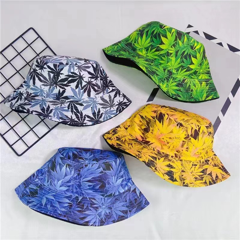 BGC Korean Bucket Hat Unisex 2 in 1 Maliwana Printed Cotton Hat Waway ...