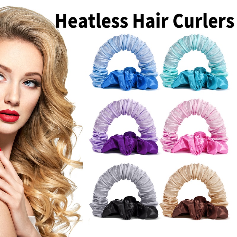 DIY Non-heat Sponge Curling Ring / Heatless Hair Stereotype Strap ...