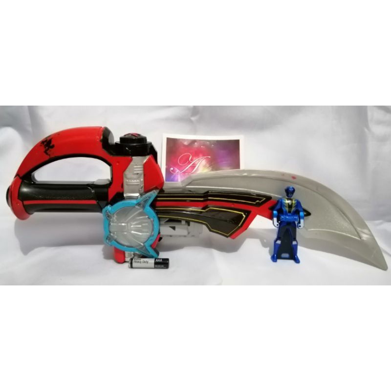 Super Sentai Gokaiger Weapon with 1 DX Ranger Key - Power Ranger Super ...