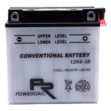 Poweroad 12N9-3B Conventional Low Maintenance Motorcycle Battery ...