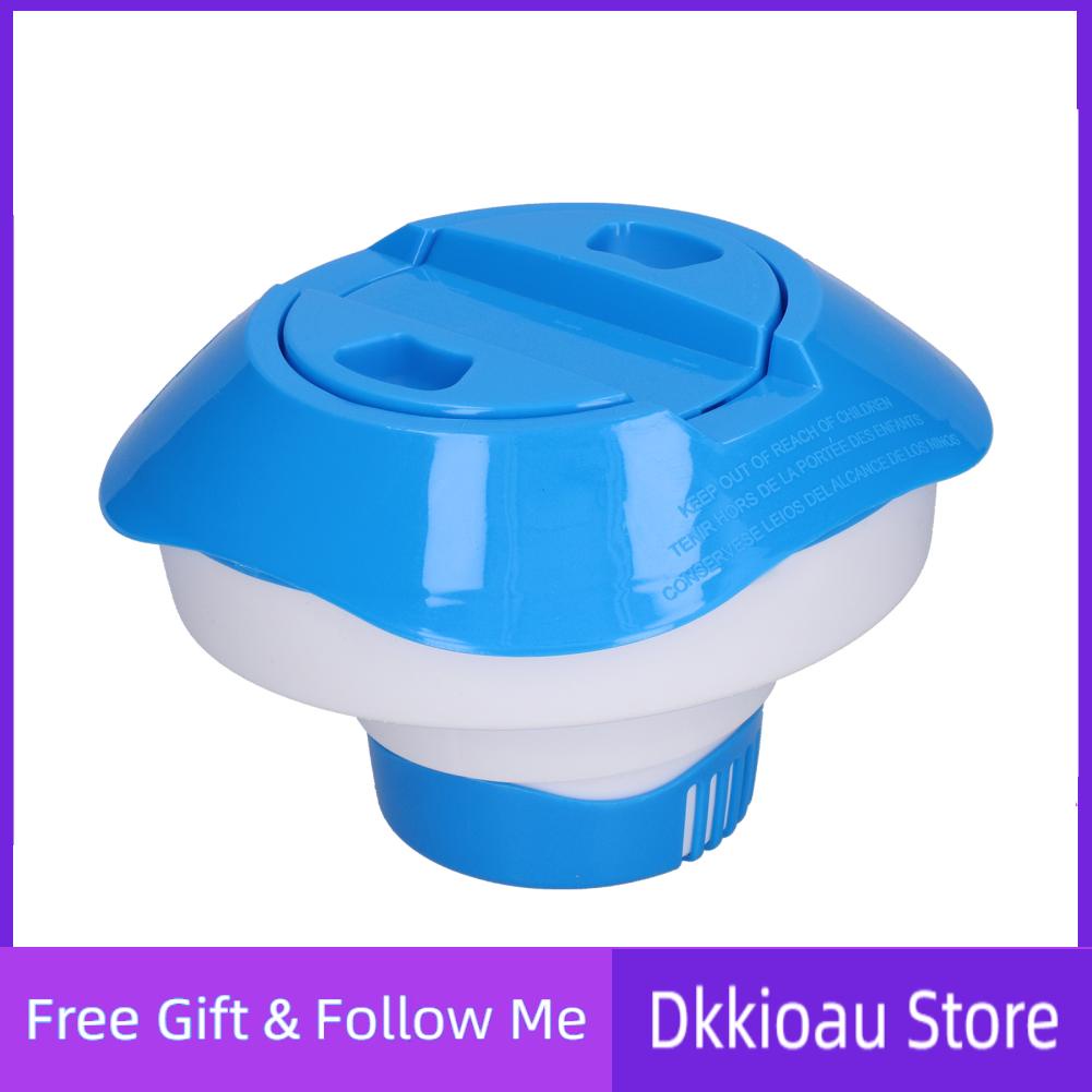 Dkkioau Telescopic Floating Chlorine Tablet Dispenser Dosing Device ...