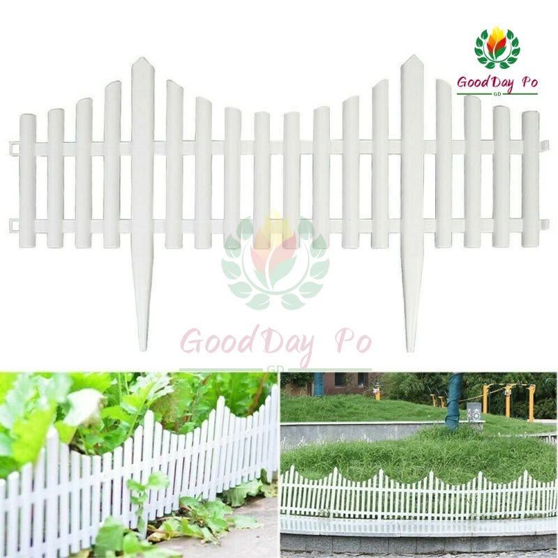 Plastic Fence Home Living Decorative Gardening Stand For Plant Rack ...