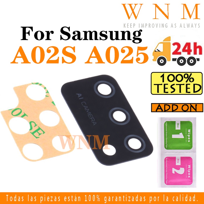 For Samsung Galaxy A02S A03S A025 A025F rear back camera lens glass ...