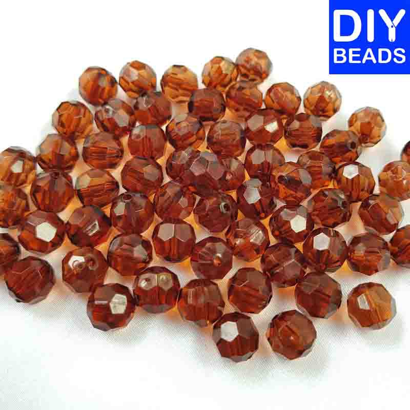 Diy Beads Rough Beads Choco Brown (250grams) | Shopee Philippines