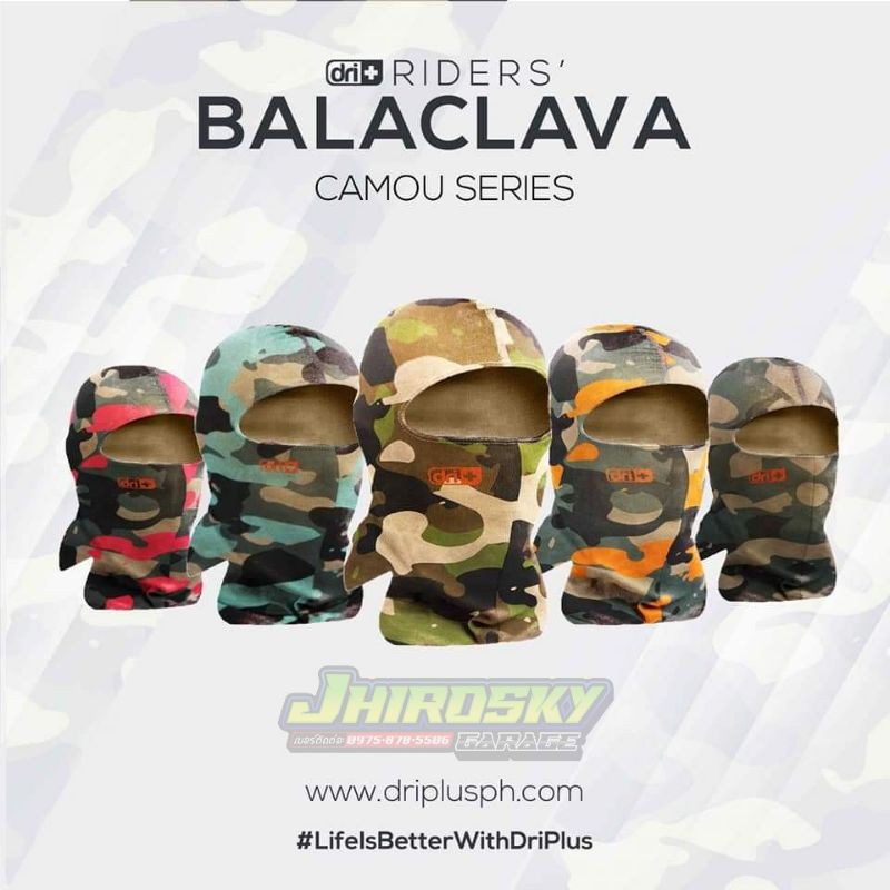 Dri+ Balaclava Camouflage Edition by Burlington Ph | Shopee Philippines