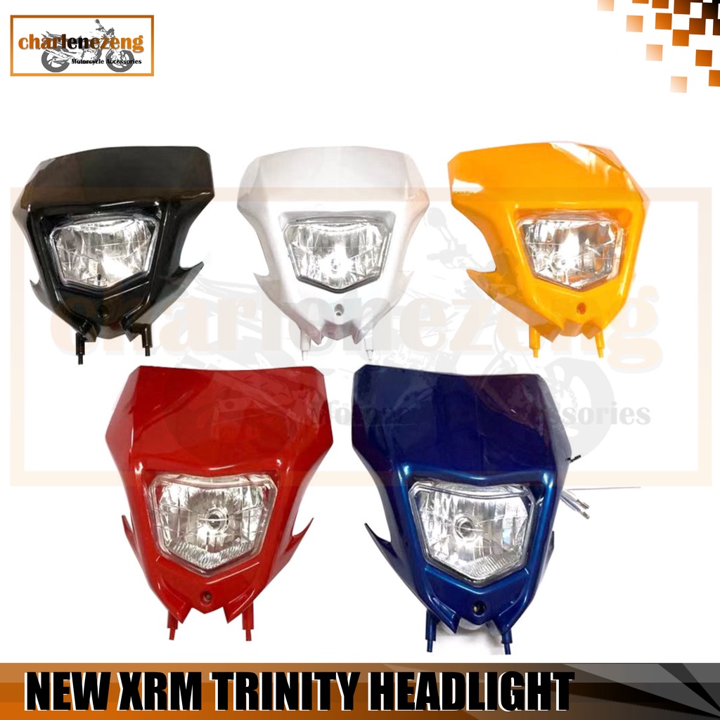 NEW HEAD LIGHT TRINITY MOTORCYCLE H-010 | Shopee Philippines