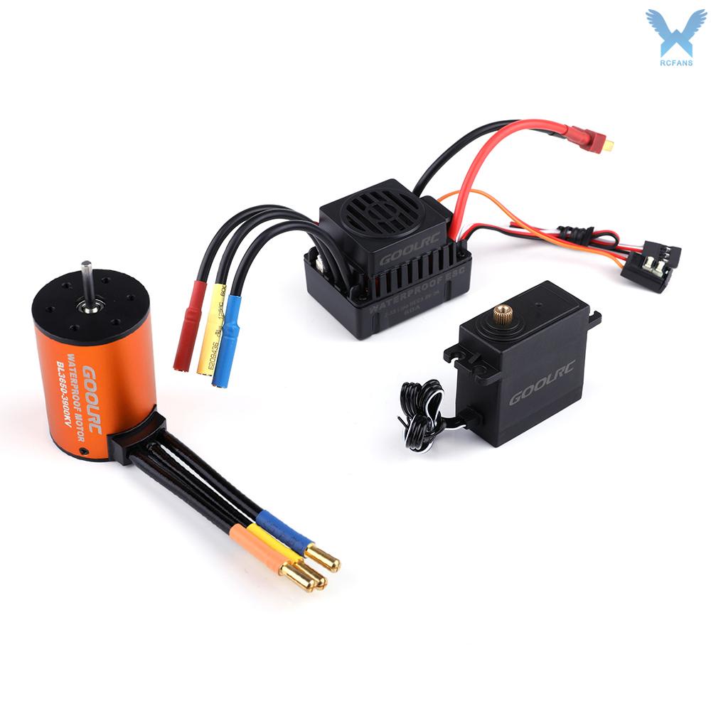 RC GoolRC Combo Set 3650 3900KV Motor 60 Brushless ESC 25kg Servo w ...