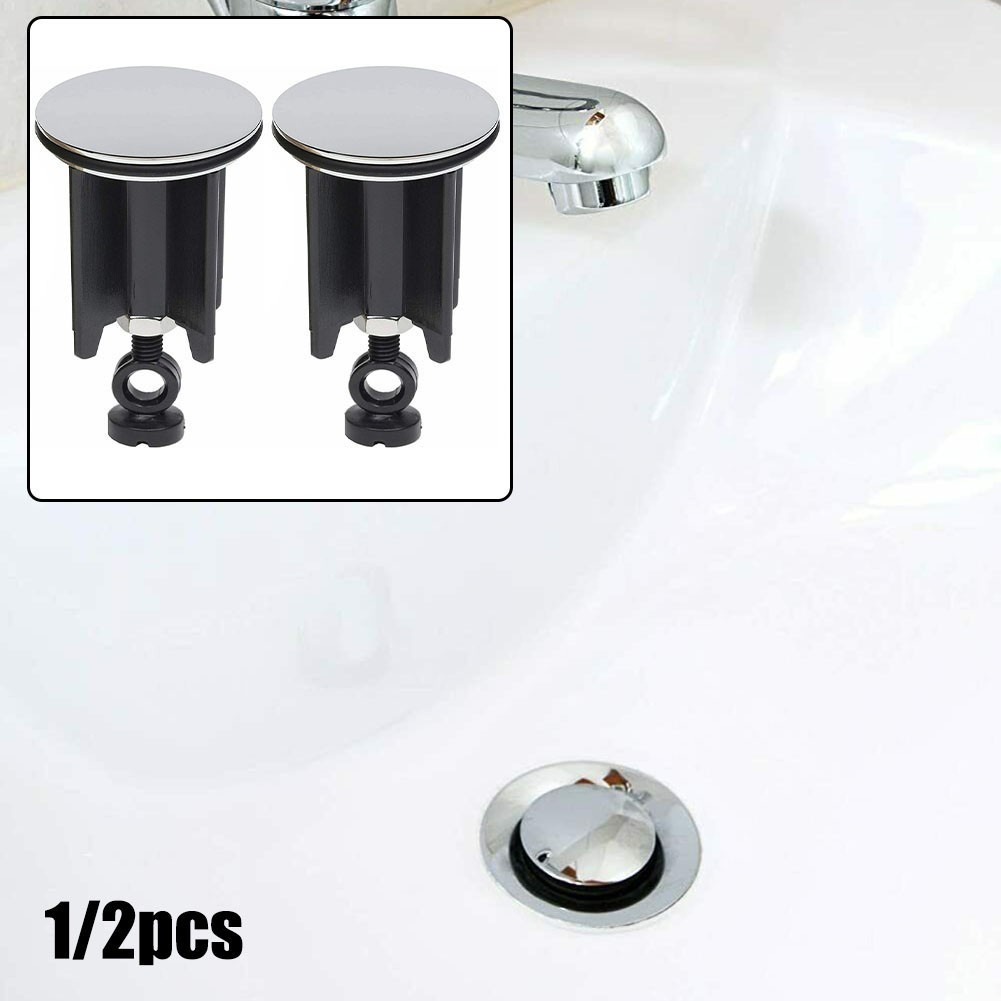 Universal Sink Plug Bathroom 40mm Pop-Up Plug Replacement Drain Plug ...