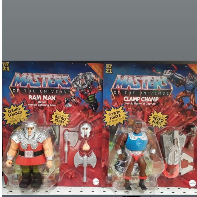 Masters of the Universe He-Man Skeletor Orko Scare Beast Man at arms ...