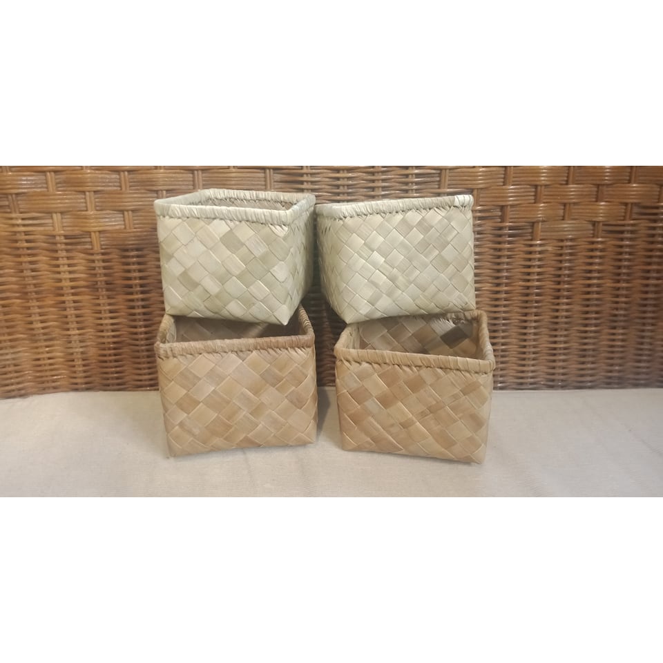 Native Small Box | Native Pen Holder | Pandan Small Box | School and ...