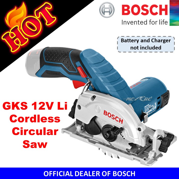 Bosch GKS 12 V Li Cordless Circular Saw | Shopee Philippines