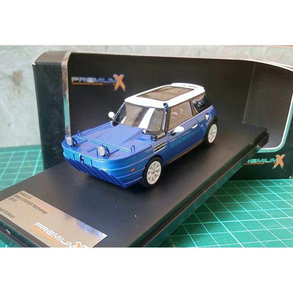 Mini Cooper S Yachtsman Year 2012 blue / white 1:43 Premium X | Shopee ...