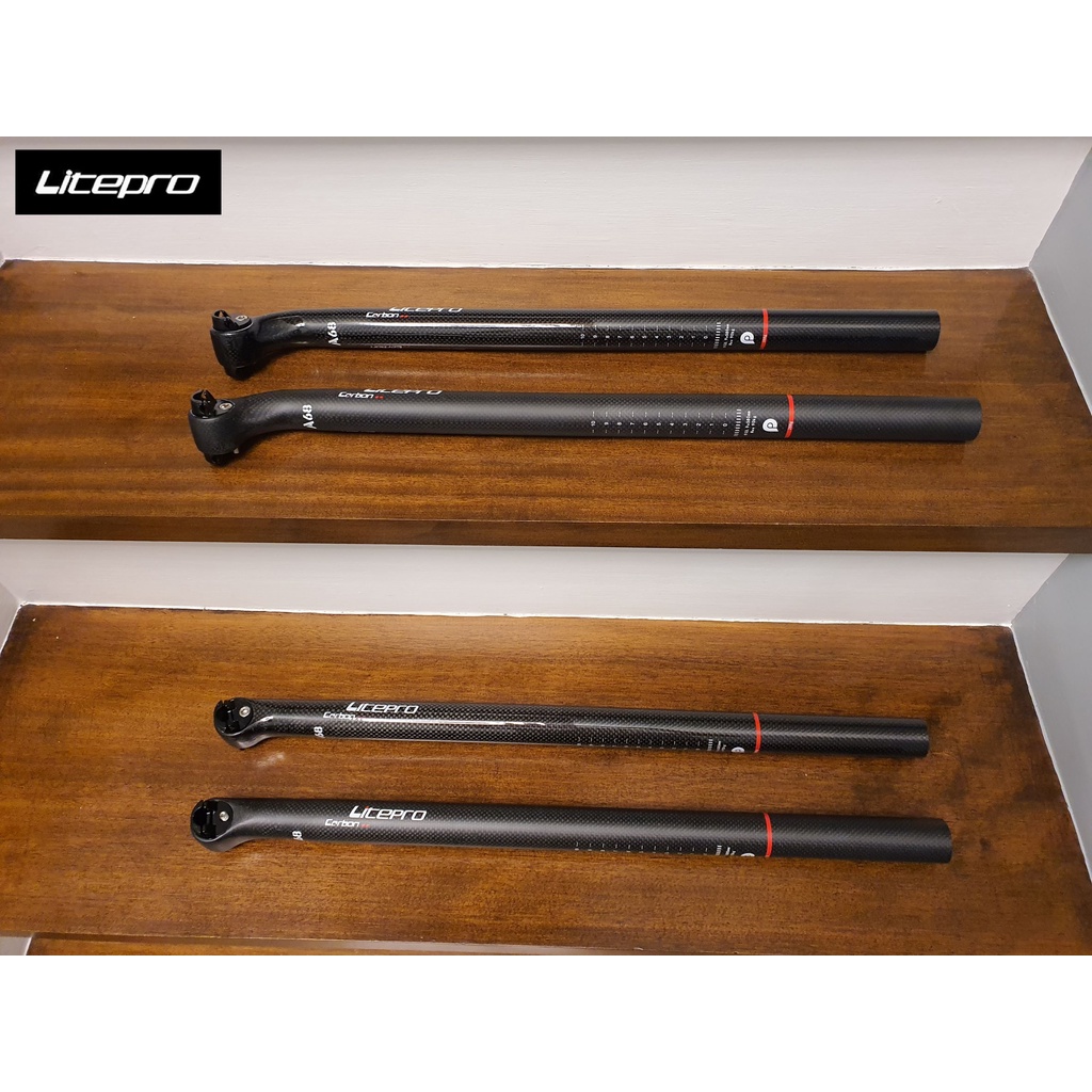 Litepro A68 Integrated Carbon Fiber Seatpost Forward Seat Post 5/25 ...