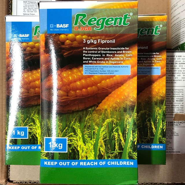BASF REGENT 0.3GR SYSTEMIC GRANULAR INSECTICIDE | Shopee Philippines