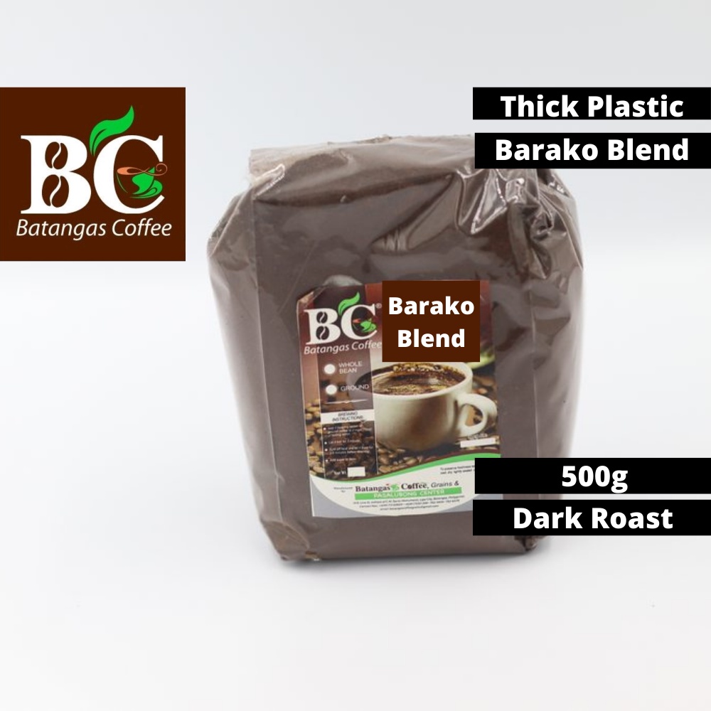 [BC] Kapeng Palengke Barako Coffee 500g [Thick Plastic] | Shopee ...