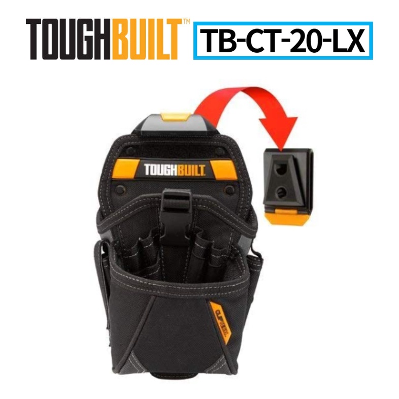 ToughBuilt Tool Belt TB-CT-20-LX Drill Holster Specialist - Covered ...