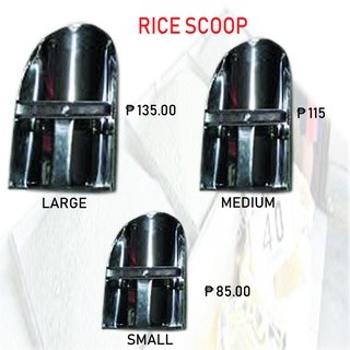 Stainless Steel Rice Scooper Good Quality | Shopee Philippines