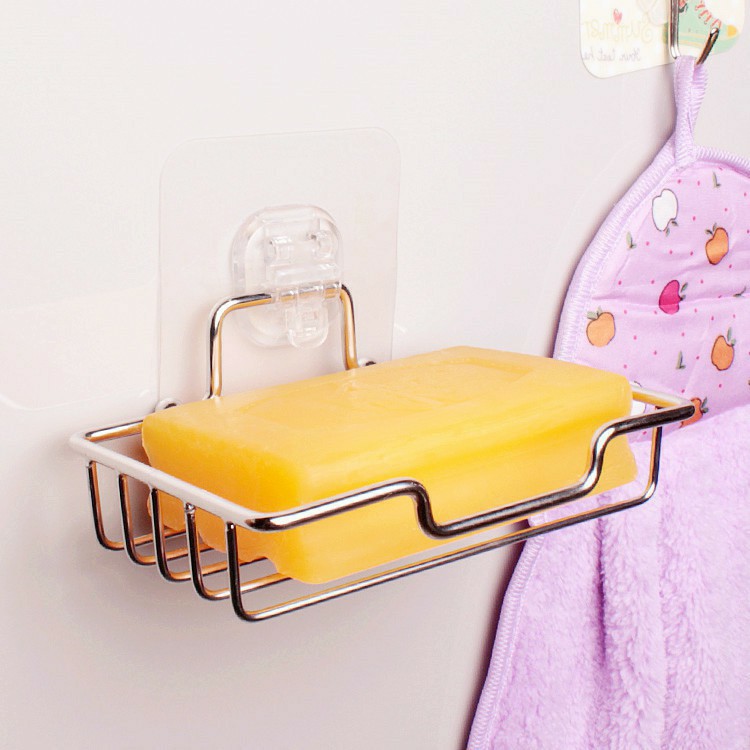 Soap shelf, 304 stainless steel wall-mounted bathroom soap rack keeps ...