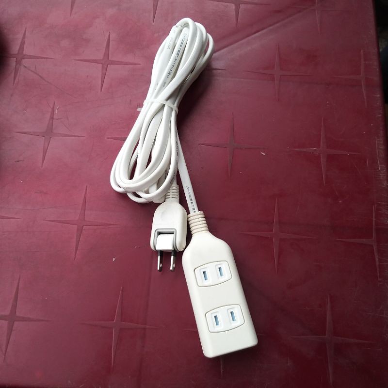 Japanese power cord, 3-hole Japanese socket, 3m long cord, folding pin ...