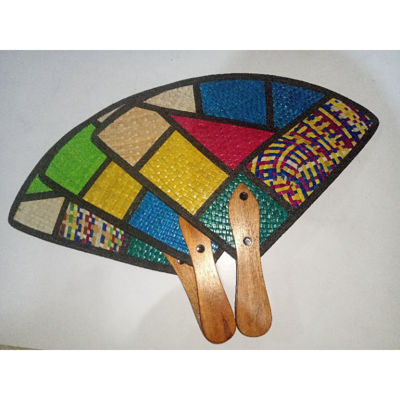 Abaniko Colorful Sabutan | Shopee Philippines